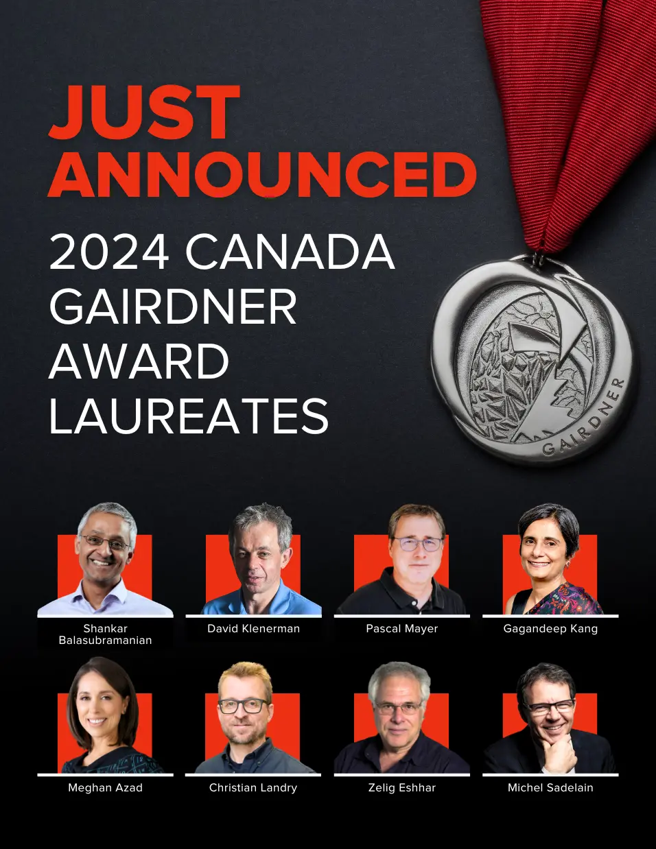 2024 Canada Gairdner Award Winners Announced