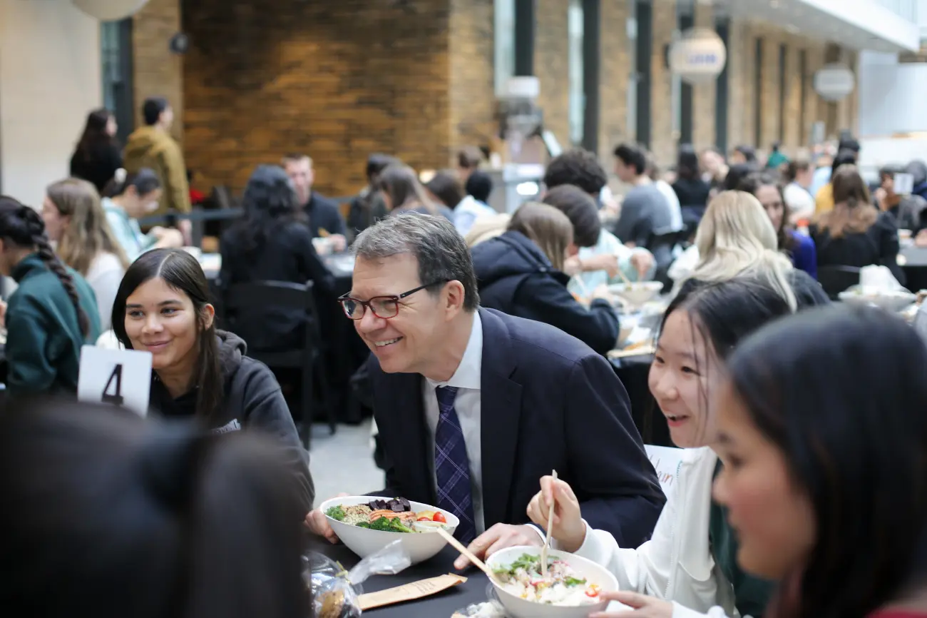 Gairdner Connects Students with Laureates at Annual Networking Lunch